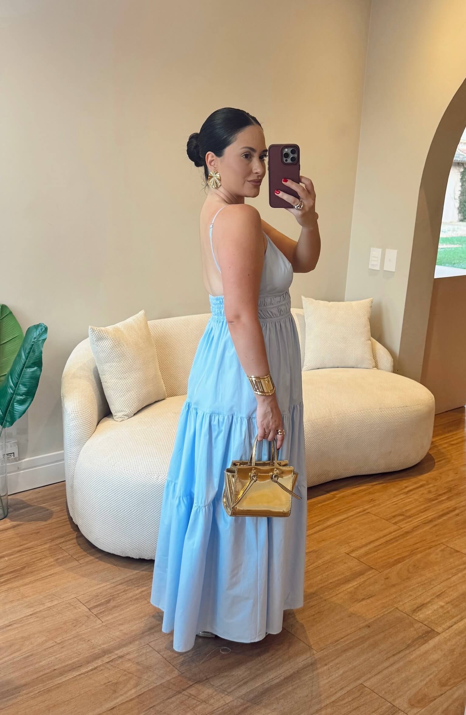 Vestido Fernanda- Azul — Moriah Store