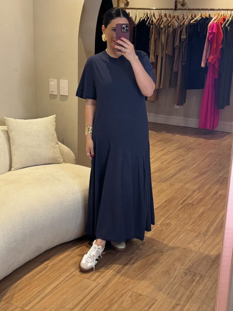 Vestido Deborah- Azul — Moriah Store