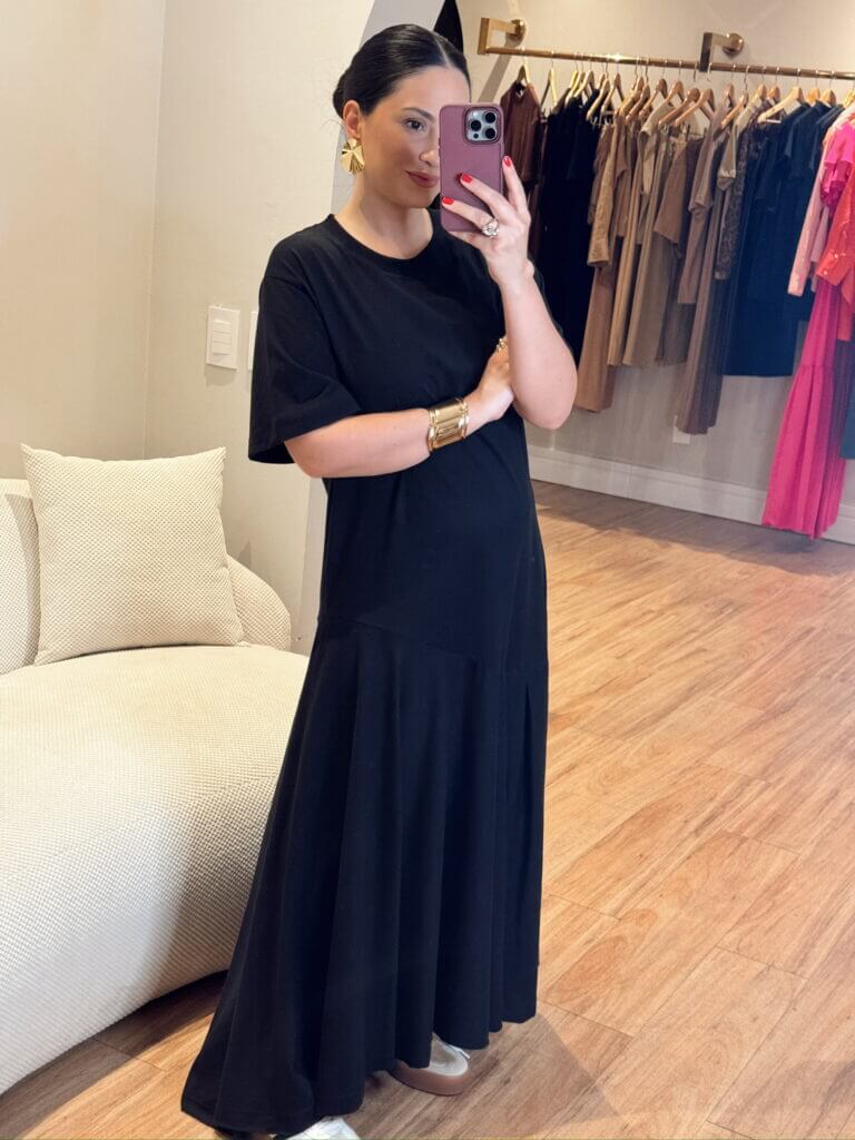 Vestido Deborah- Preto — Moriah Store
