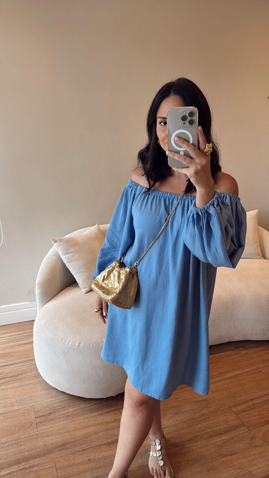 Vestido Virginia - Azul Claro — Moriah Store