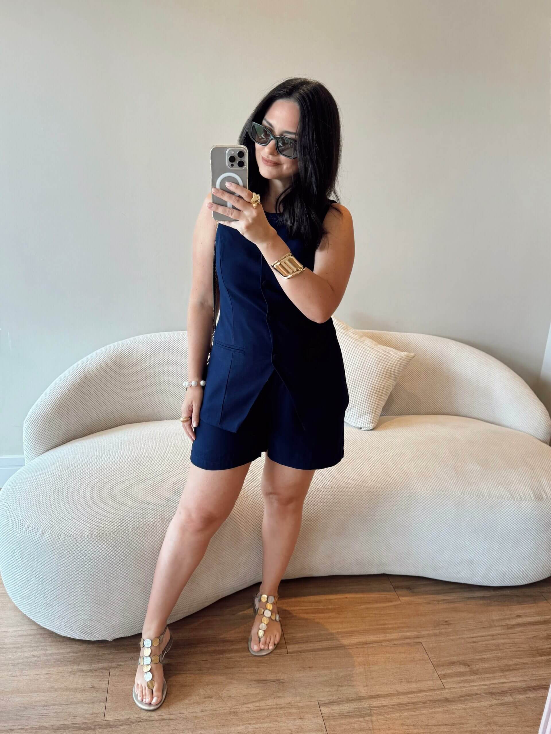 Conjunto Julie - Azul Marinho — Moriah Store